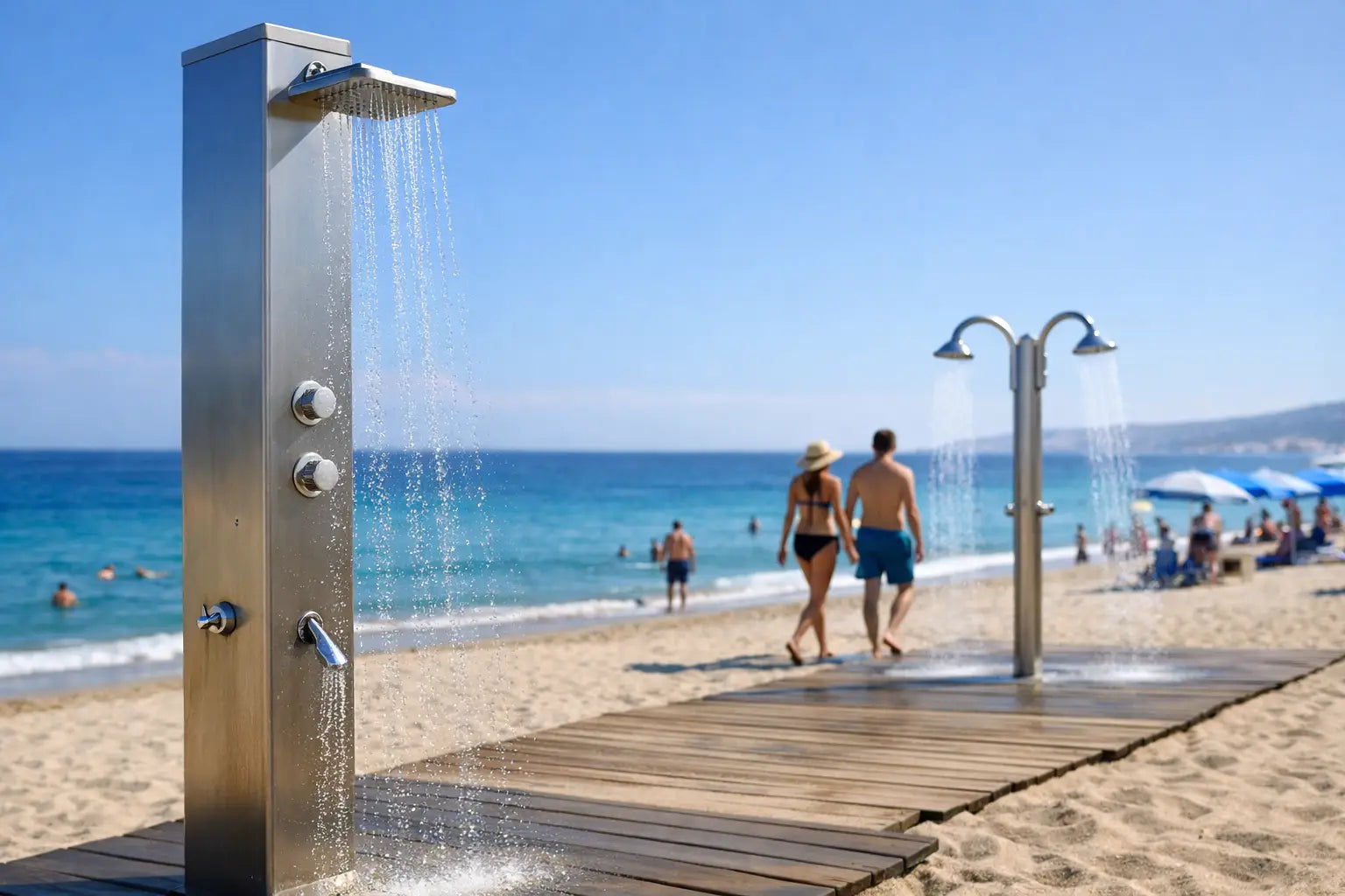Choosing Public Beach Shower Stations